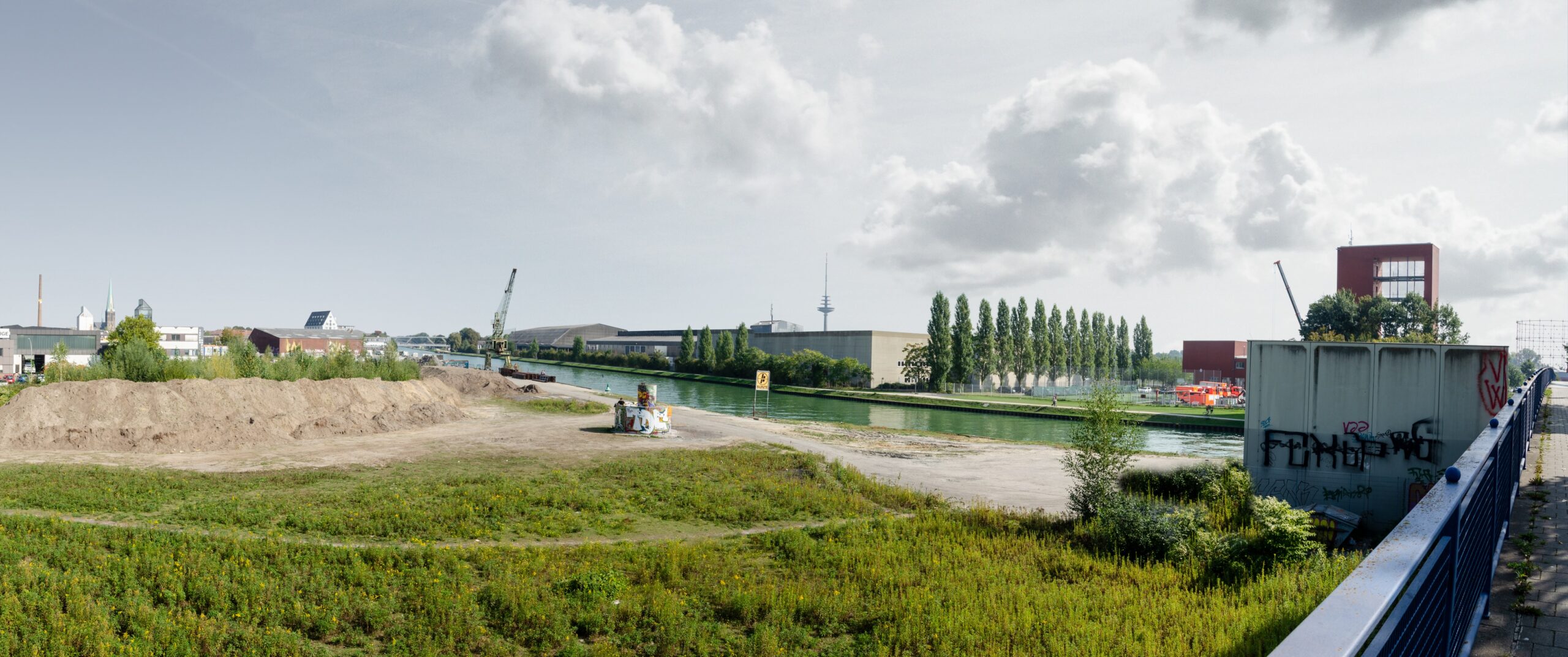 Hafenpromenade, Münster - vorstufe